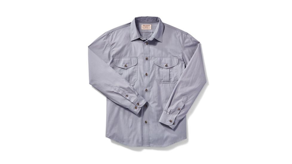 Filson Feather Cloth Shirt, Men's Lightweight Button-Up Shirt — CampSaver
