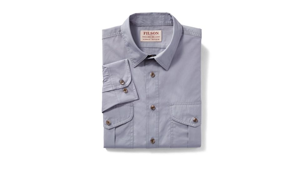 Filson Feather Cloth Shirt, Men's Lightweight Button-Up Shirt — CampSaver