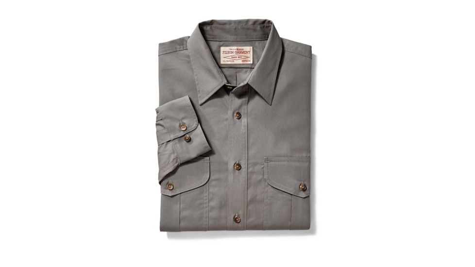 Filson Feather Cloth Shirt, Men's Lightweight Button-Up Shirt — CampSaver