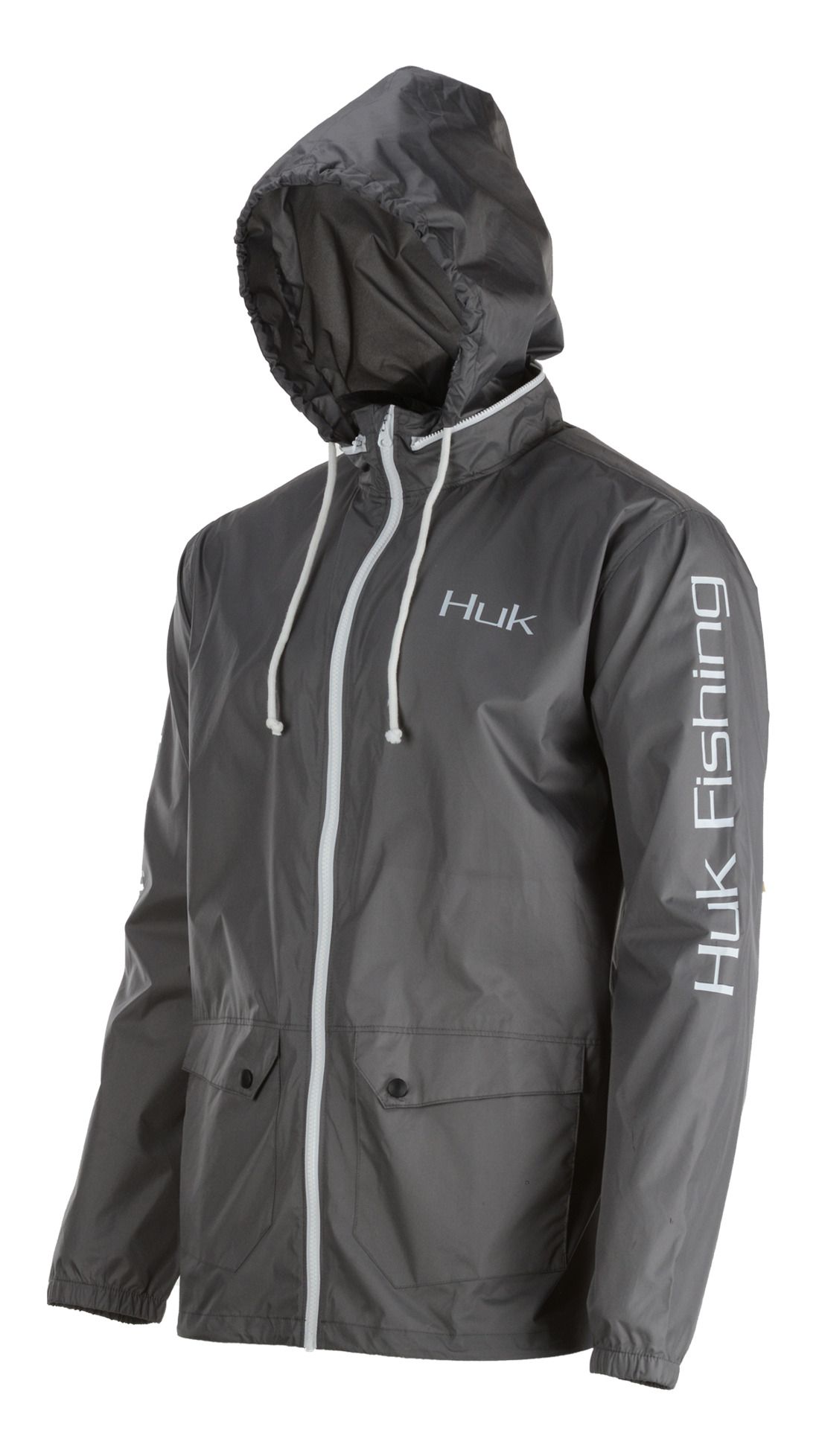 HUK Performance Fishing Breaker Jacket, Shell - Mens — CampSaver